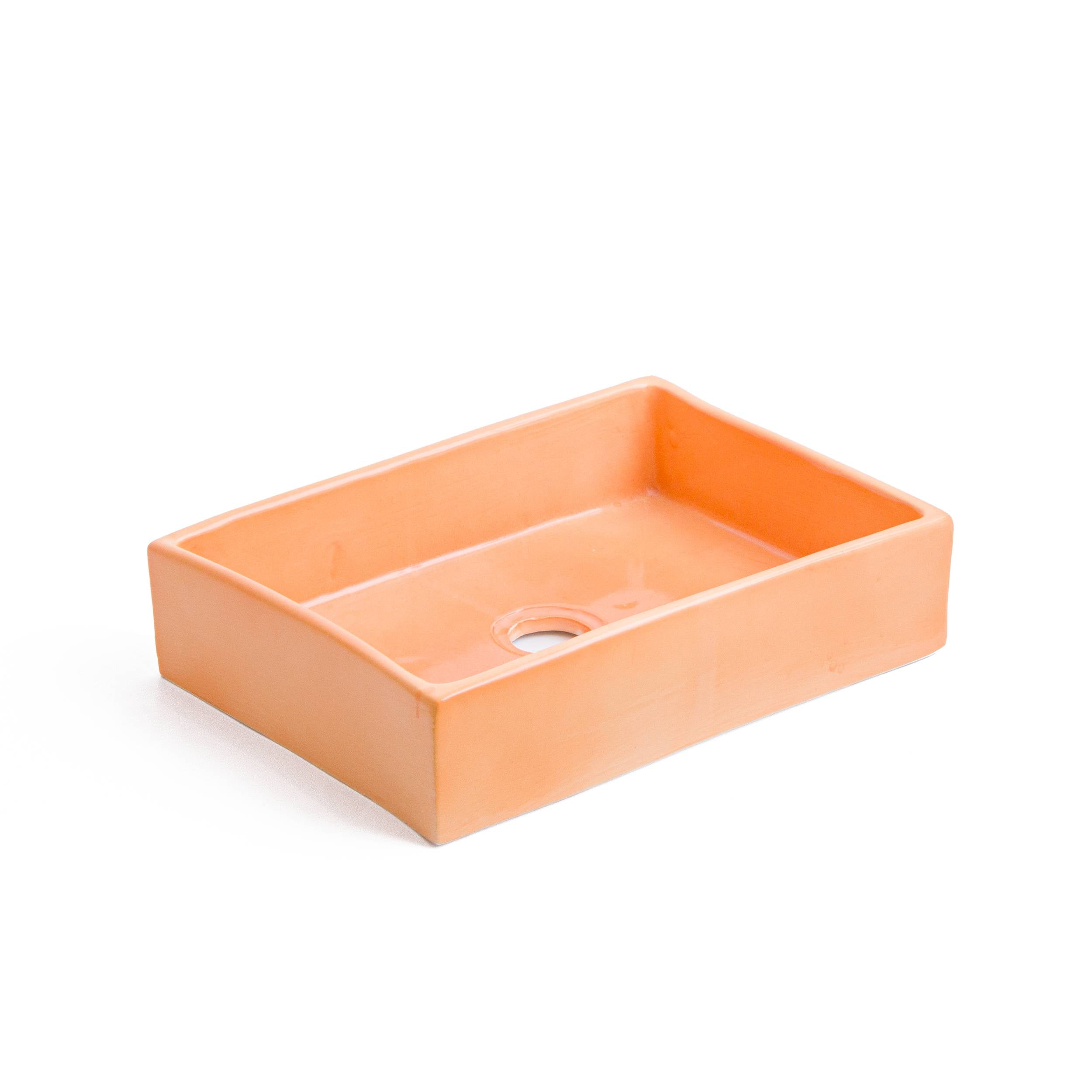 Mini Rectangular - Peach Glaze | TerraFez USA